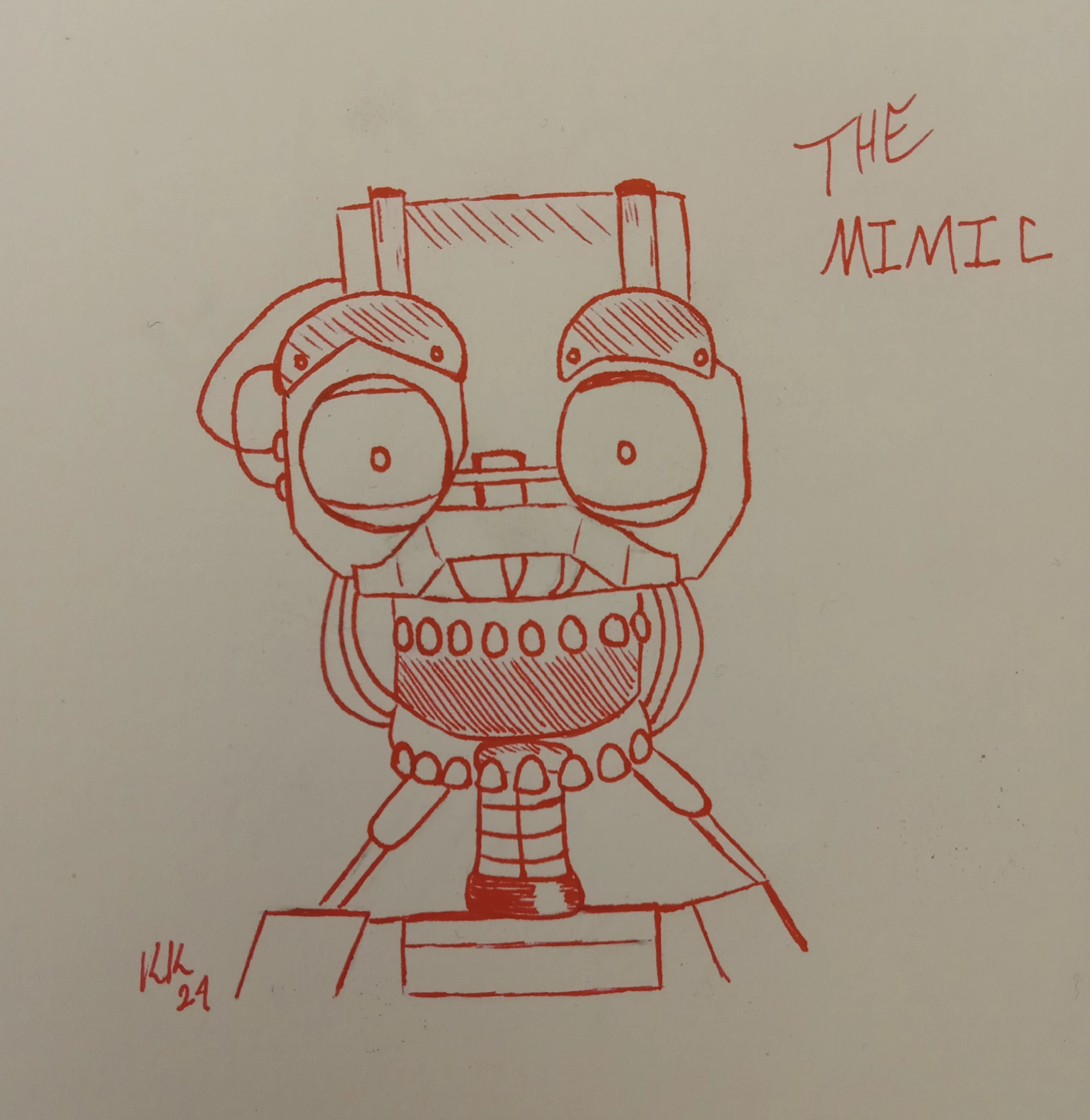 I Finally Drew THE MIMIC!! | Fandom