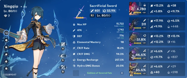 is my xingqiu build okay? | Fandom