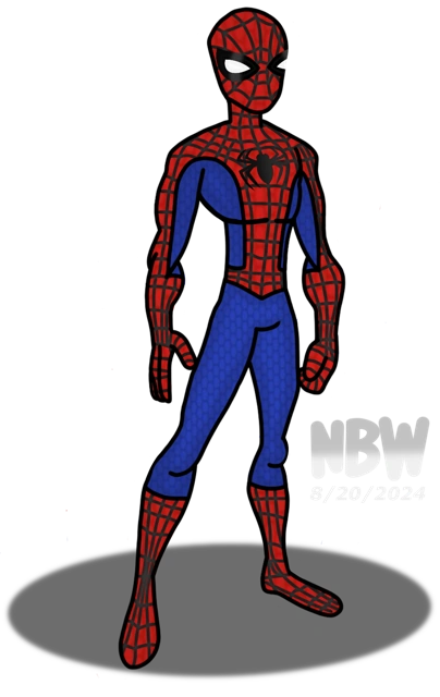 My new TSSM-styled Spider-Man render | Fandom