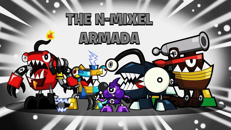 The N-Mixel Armada from Mixels Unite | Fandom