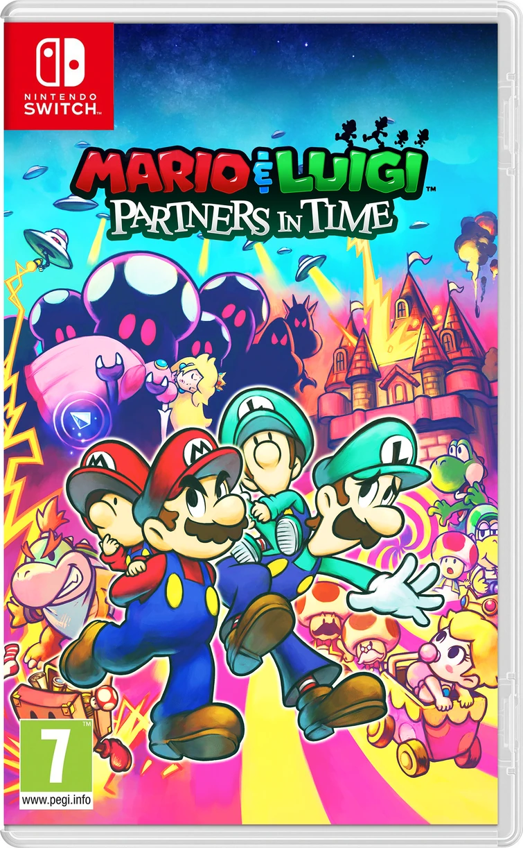 Character Kphoria : Mario & Luigi look Pomni capture Shroob UFO by ...