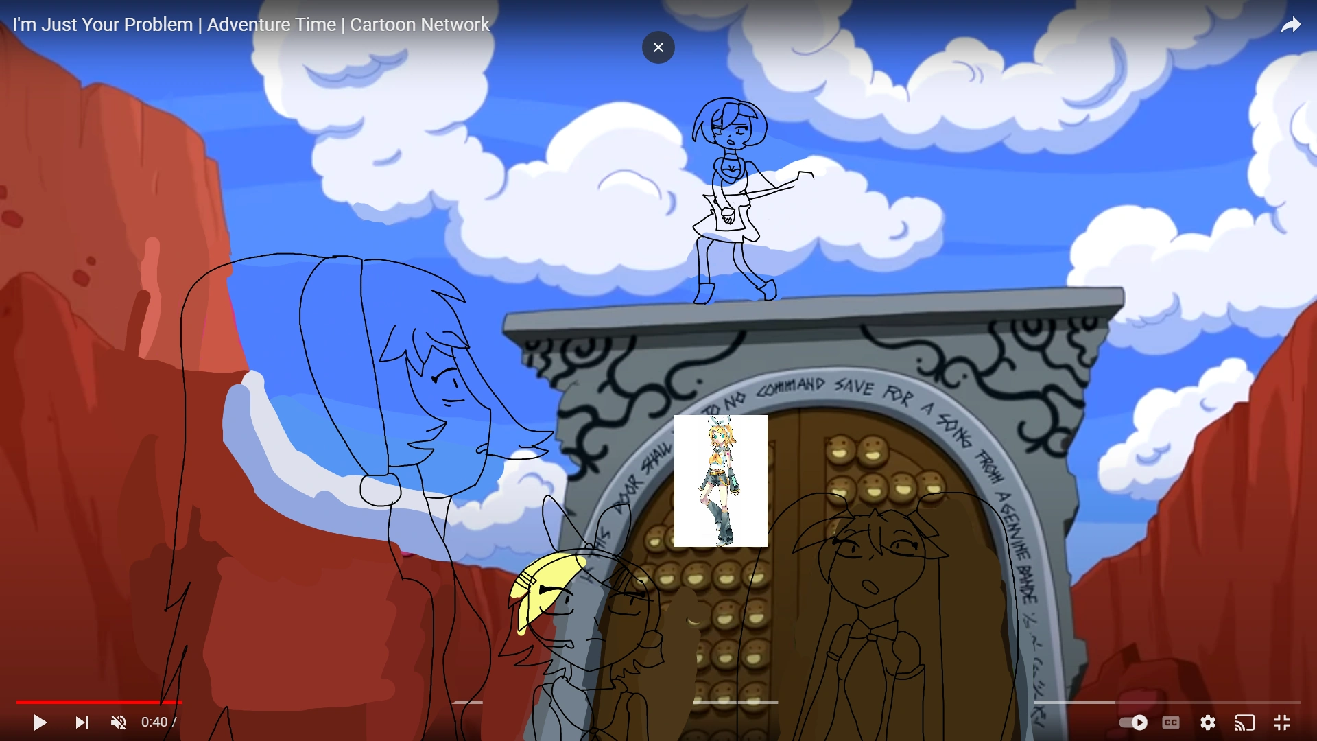 wooo spoiler for meiluka fanart | Fandom