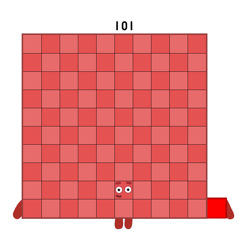 My Fanmade Numberblocks 101-149 is made! (151-199 are in progress.) | Fandom