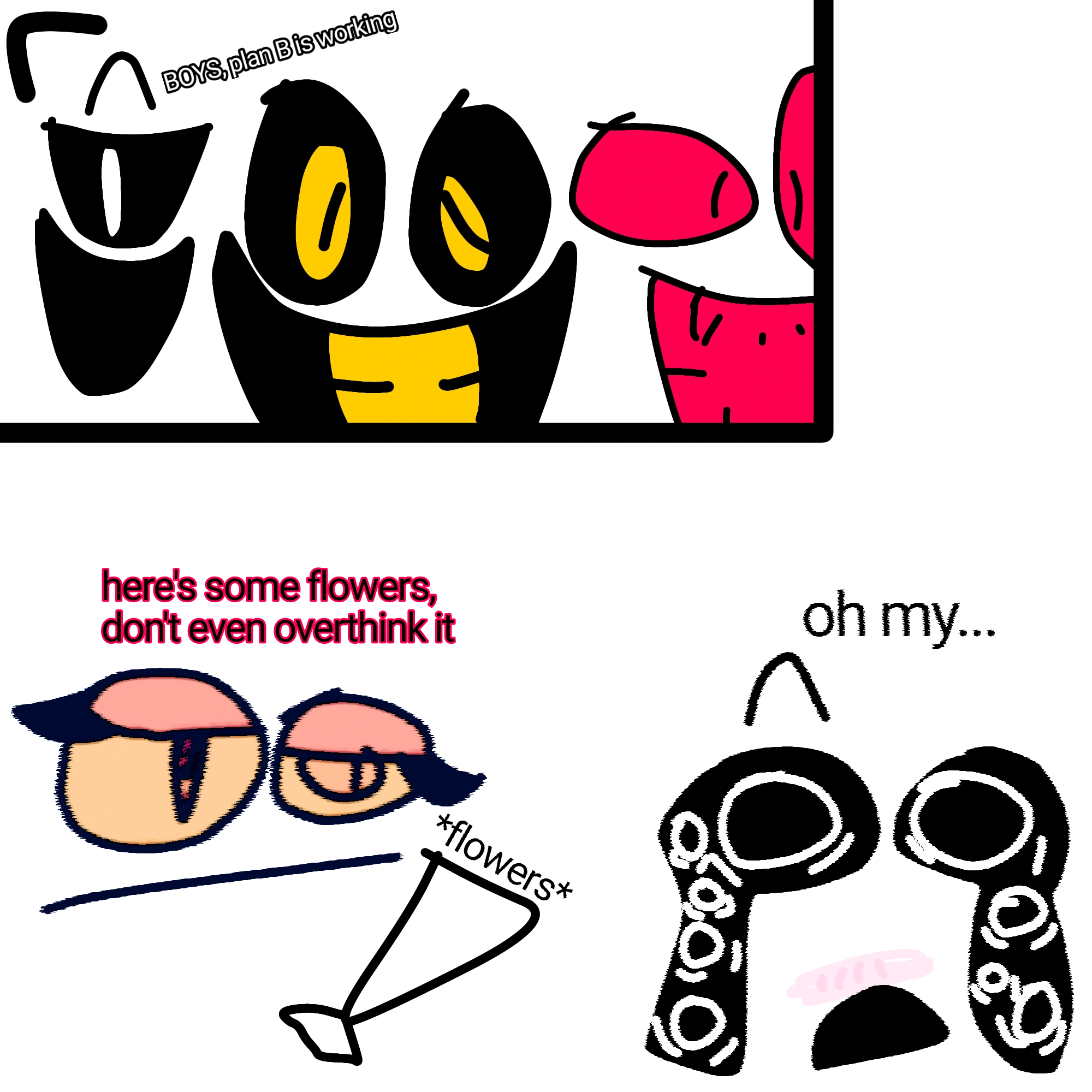 £-15 trying to get the attention of £-80 just to then bonk £-80 with an ...