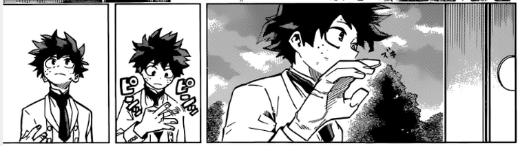 Why did Deku shake his hand at the end? | Fandom