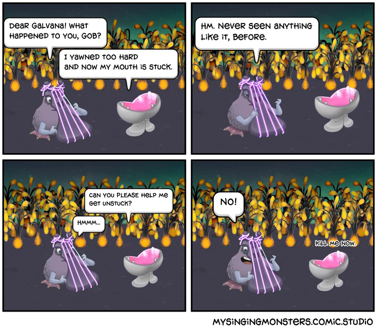 MSM Comics: When a Gob yawns... | Fandom