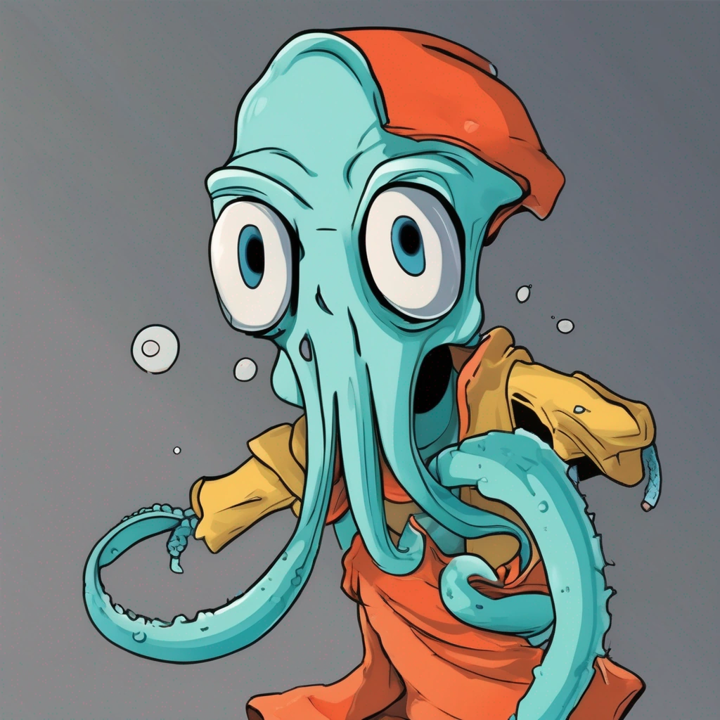 I asked ai to generate a image of squidward | Fandom