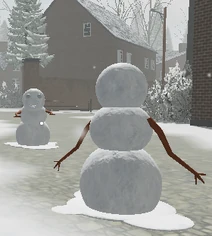 Entities: Snowman - Snow Monster | Da Backrooms Wiki | Fandom