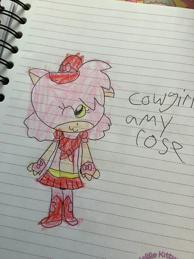 Amy rose showtime - cowgirl Amy rose | Fandom