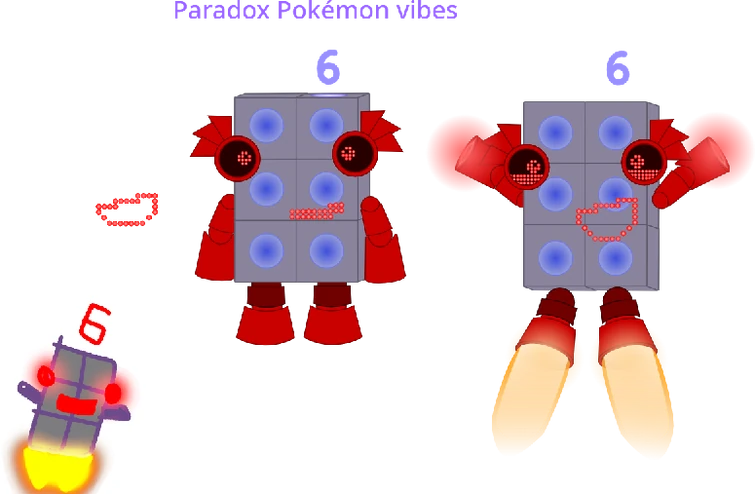 Robotic Numberblocks roster as of now. | Fandom