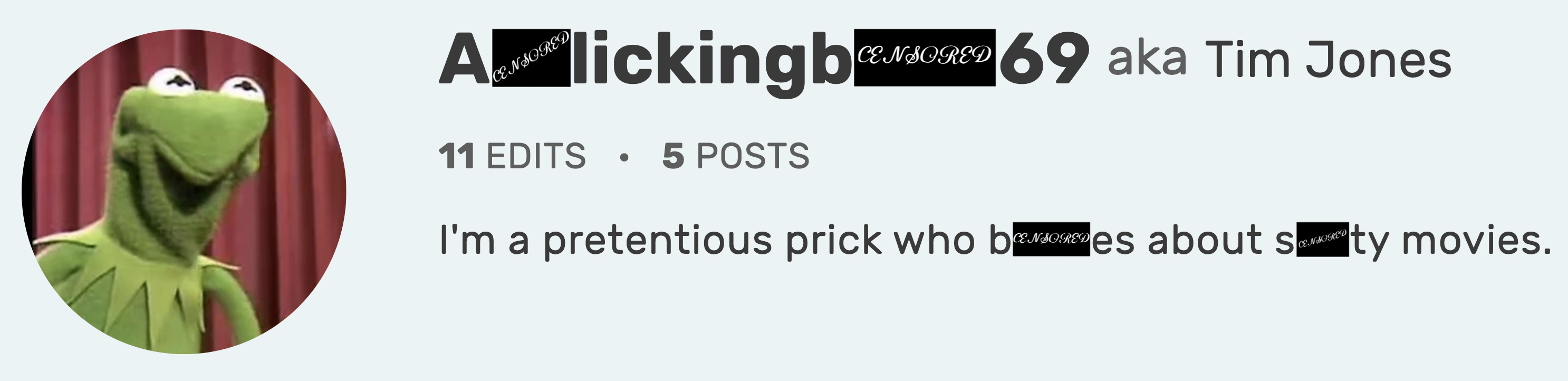 Someone has an inappropriate username. | Fandom