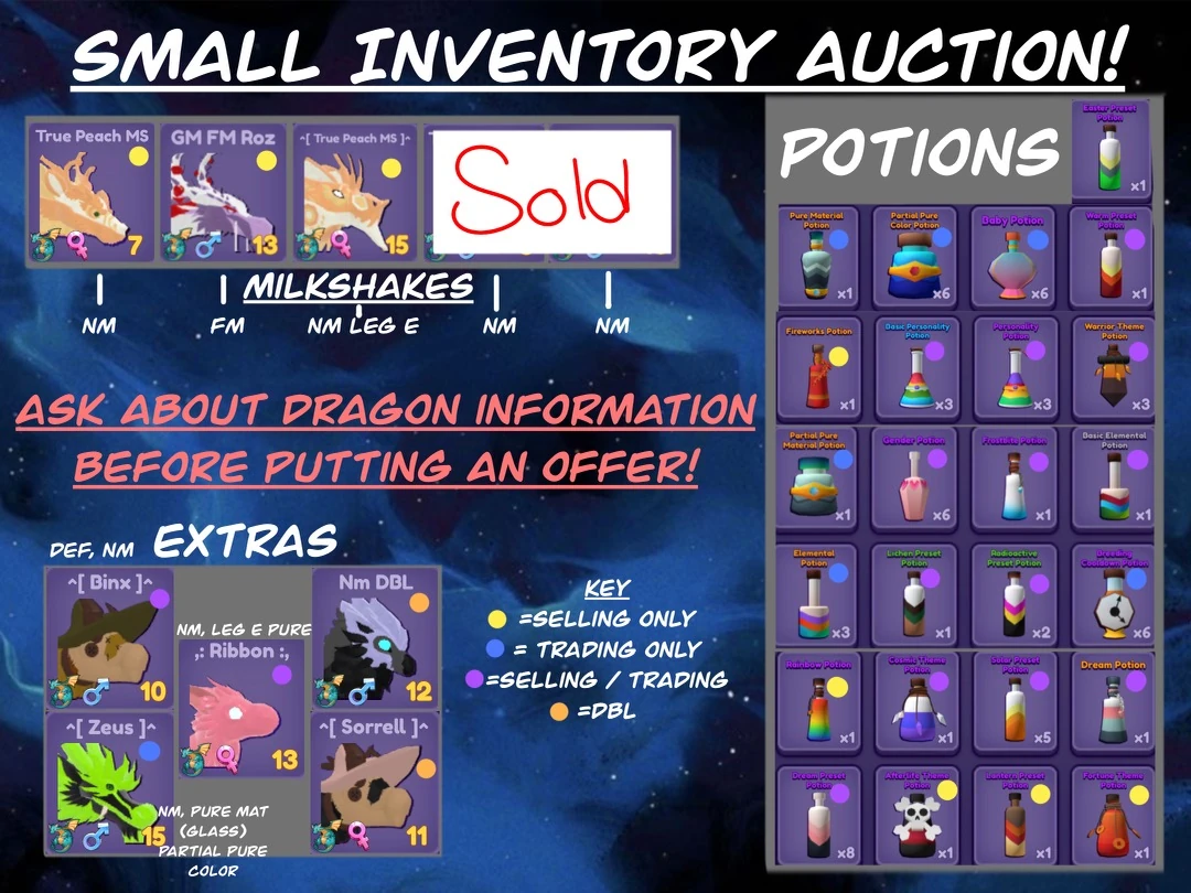 Small Inventory Auction | Fandom