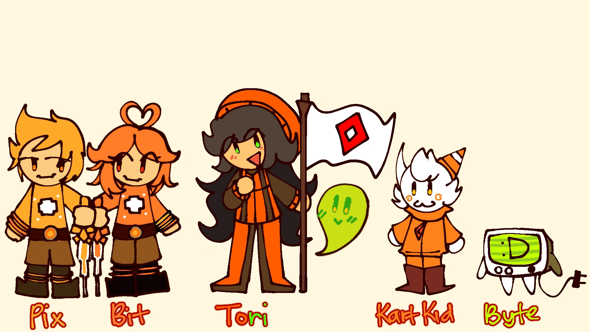 pixelbit mascots eyah | Fandom