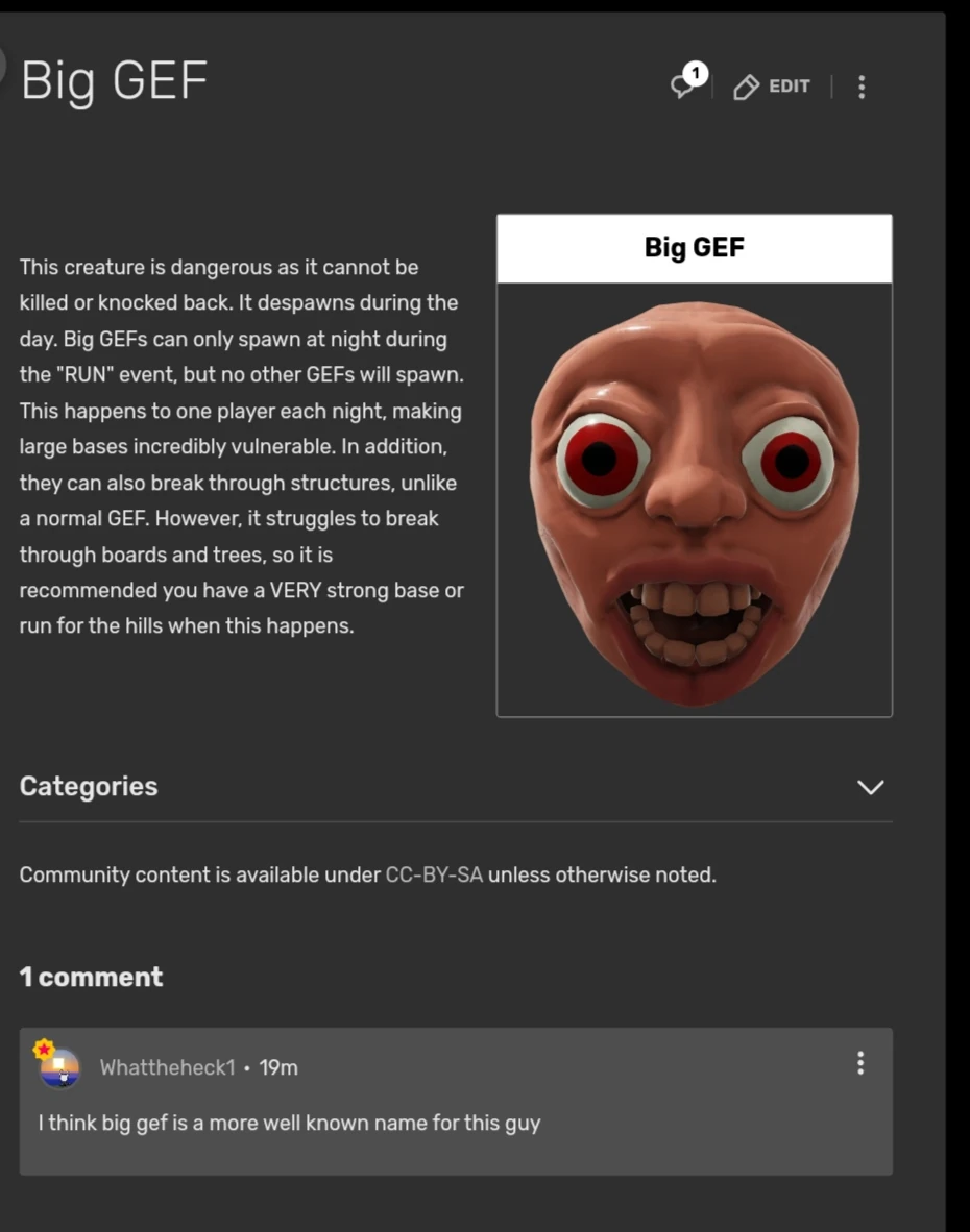 Big GEF is named GEF Boss | Fandom