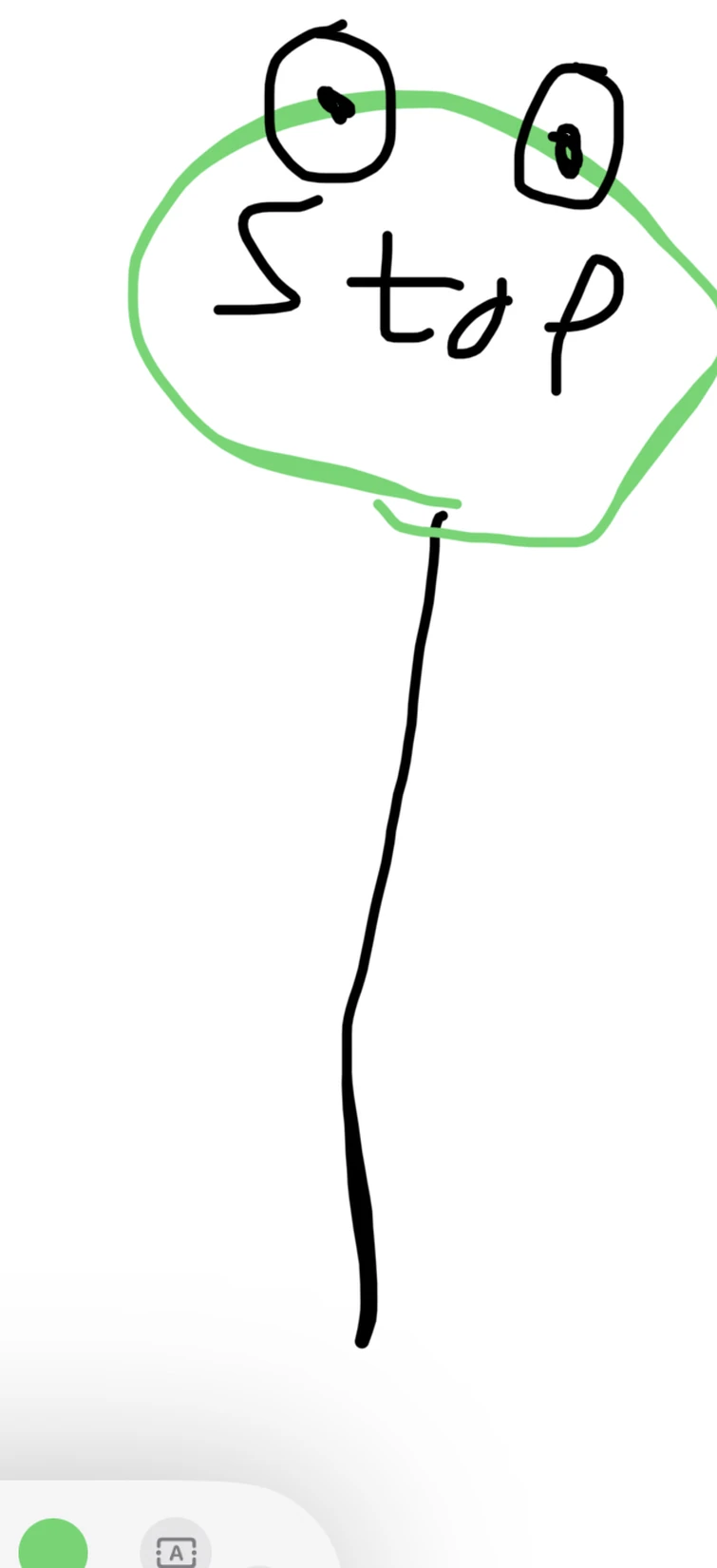 Goofy green stop sign | Fandom