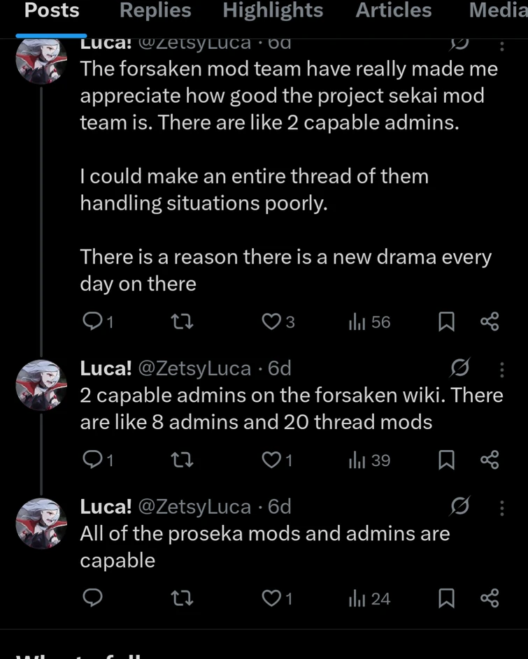 My twt acc posts because why not | Fandom