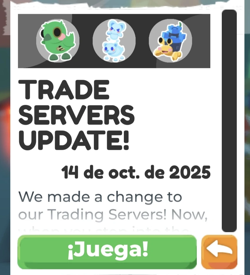 Trade servers update | Fandom