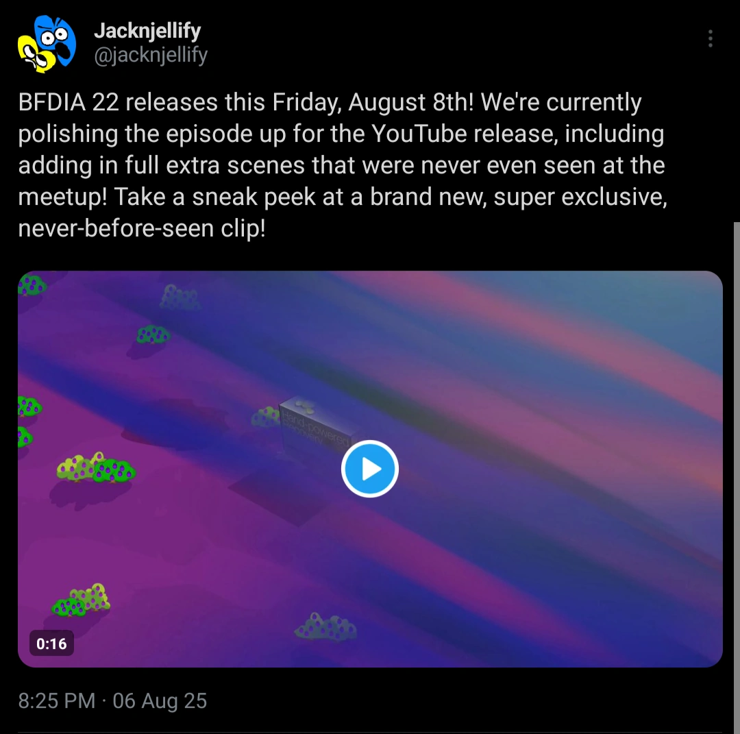 BFDIA 22 this Friday with new scenes | Fandom