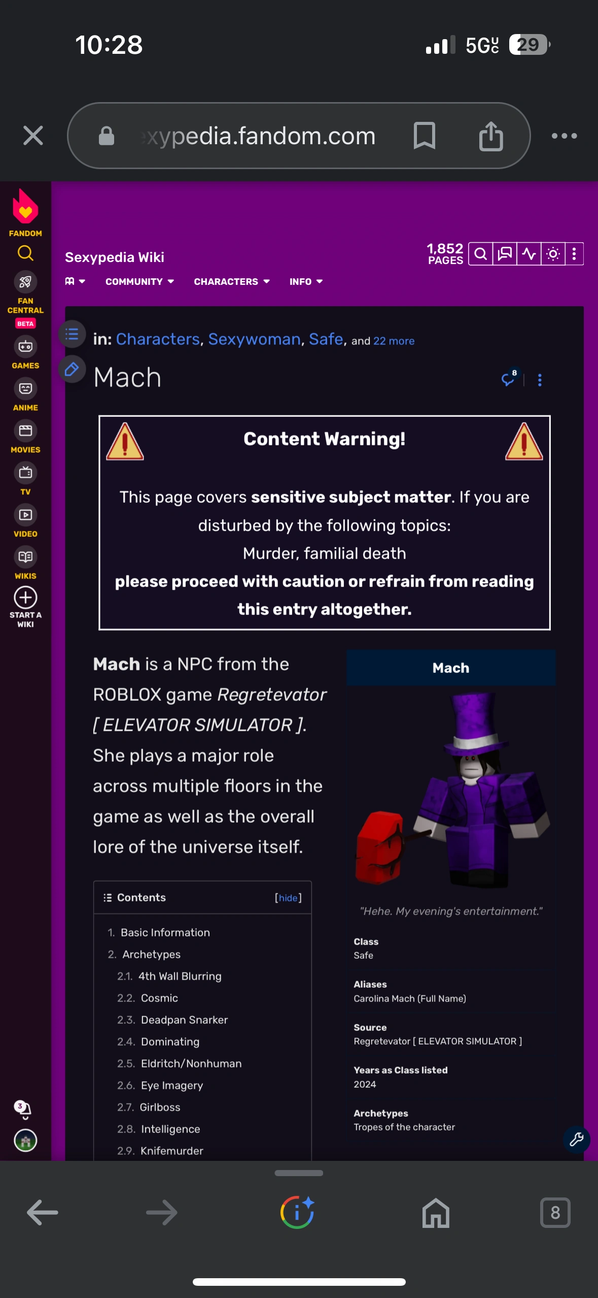 LETS GOOOOO MACH IS A SEXYMAN/SEXYWOMAN | Fandom