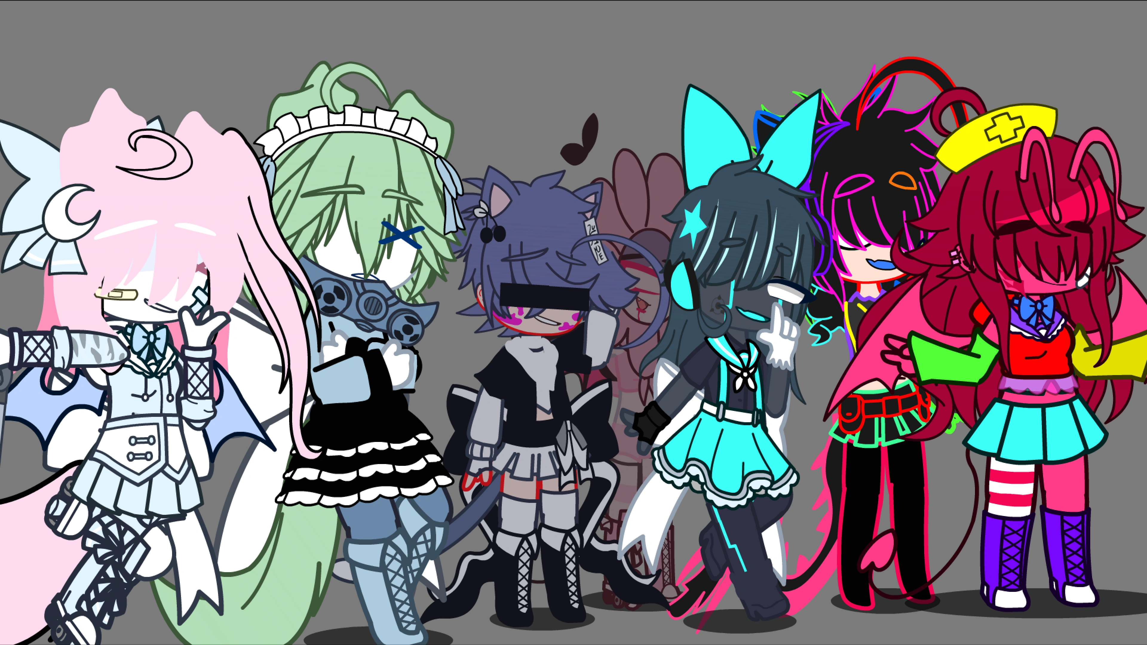 some of my favorite ocs i guess, i might write bios or something if ...