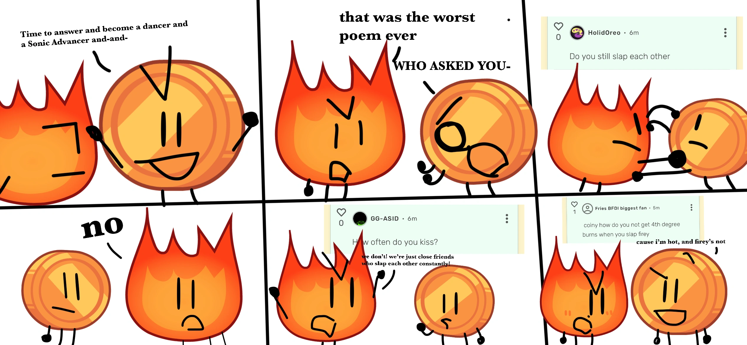 FIREY & COINY Q&A ANSWERS | Fandom