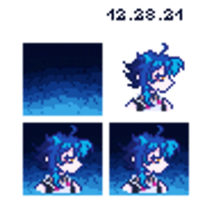 I drew some xiao pixelart | Fandom