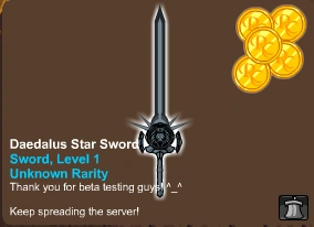 Daedalus Star Sword | Daedalus Wiki | Fandom