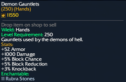 Demon Gauntlets | Daemonic sword ORPG Wiki | Fandom