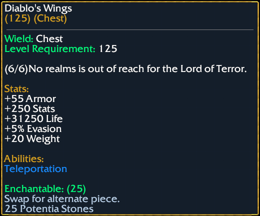 Diablo's Wing | Daemonic sword ORPG Wiki | Fandom