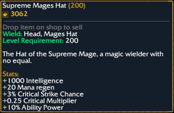 Supreme Mages Hat | Daemonic sword ORPG Wiki | Fandom