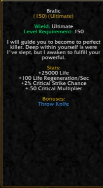 Bralic | Daemonic sword ORPG Wiki | Fandom