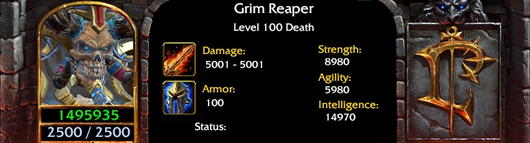 Grim Reaper | Daemonic sword ORPG Wiki | Fandom