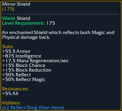 Mirror Shield | Daemonic sword ORPG Wiki | Fandom
