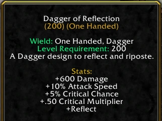 Dagger of Reflection | Daemonic sword ORPG Wiki | Fandom