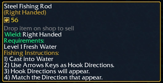 Steel Fishing Rod | Daemonic sword ORPG Wiki | Fandom