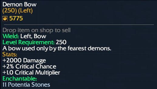 Demon Bow | Daemonic sword ORPG Wiki | Fandom