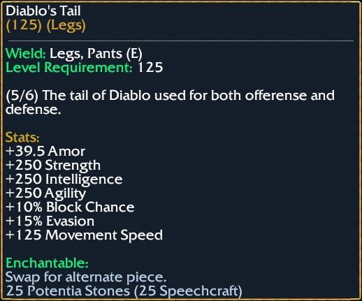 Diablo's Tail | Daemonic sword ORPG Wiki | Fandom