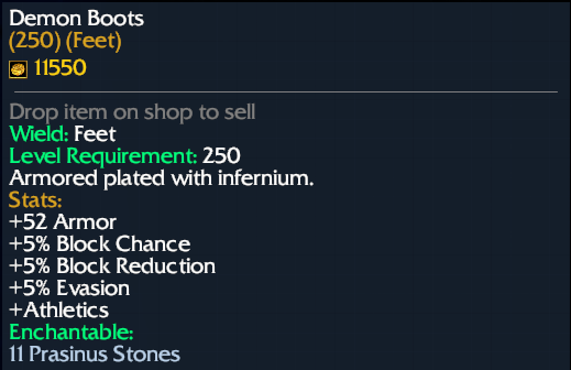 Demon Boots | Daemonic sword ORPG Wiki | Fandom