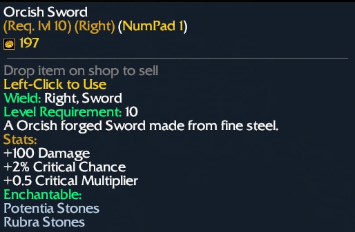 Orcish Sword | Daemonic sword ORPG Wiki | Fandom