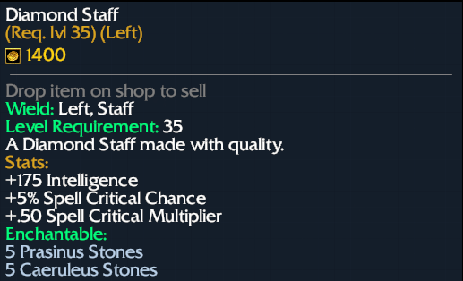 Diamond Staff | Daemonic sword ORPG Wiki | Fandom