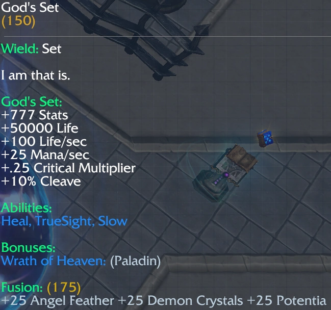 God's Set | Daemonic sword ORPG Wiki | Fandom