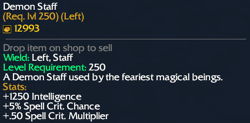 Demon Staff | Daemonic sword ORPG Wiki | Fandom