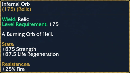 Infernal Orb | Daemonic sword ORPG Wiki | Fandom