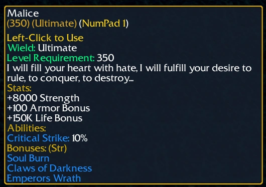 Malice | Daemonic sword ORPG Wiki | Fandom