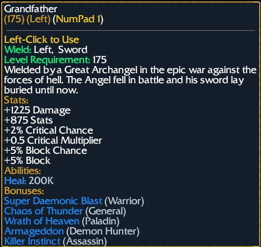 Grandfather | Daemonic sword ORPG Wiki | Fandom