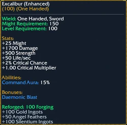 Excalibur (Enhanced) | Daemonic sword ORPG Wiki | Fandom