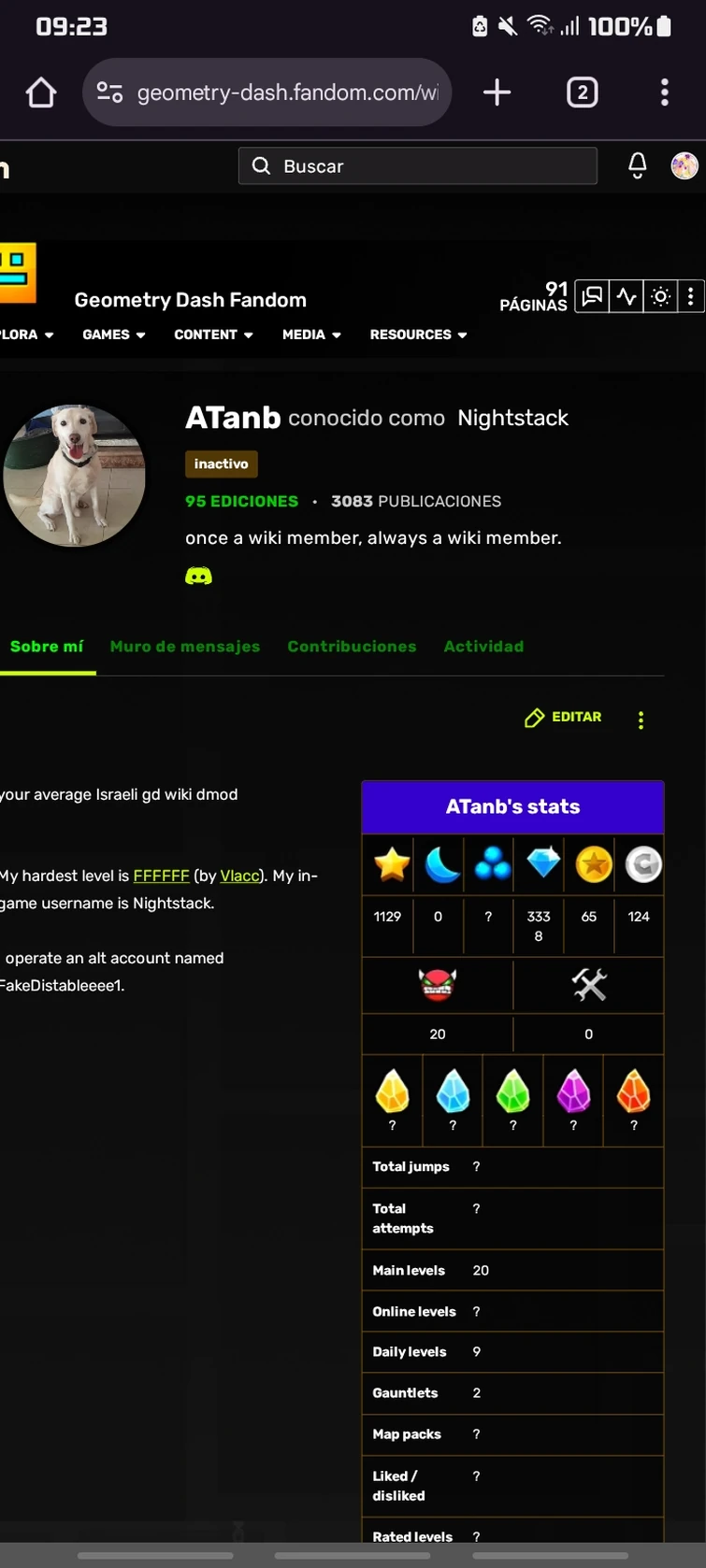 Happy birthday to the BEST GD Wiki mod!!!!!!! | Fandom