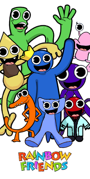 I created my own artwork of the rest of rainbow friends! | Fandom