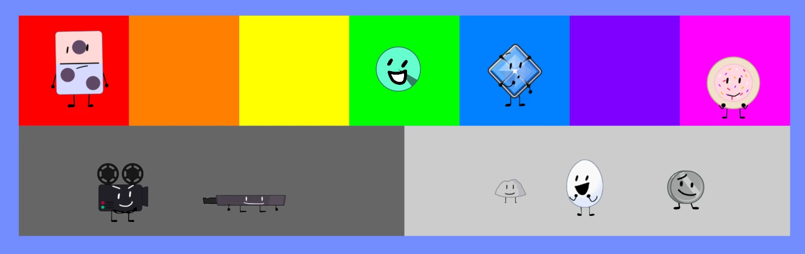 The cast color palette | Fandom