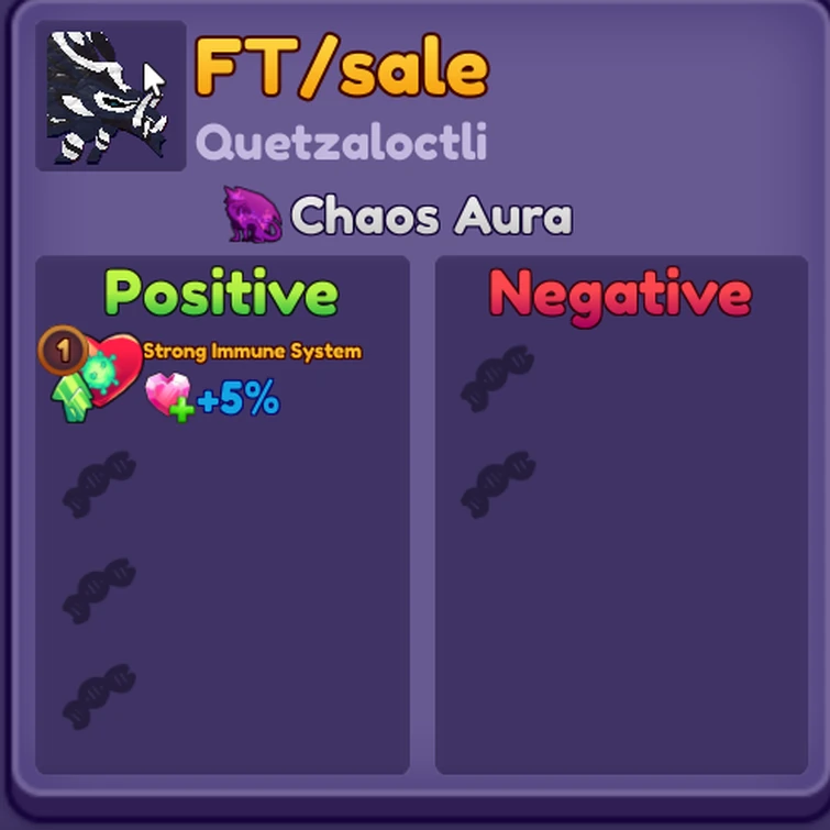 Trading matcha tea gen 2 roz and fake oreo chaos aura quetz | Fandom